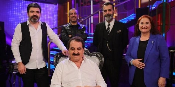 Sosyal medyada, İbo Show'a katılan Sabahat Akkiraz, Hüseyin Turan ve ...