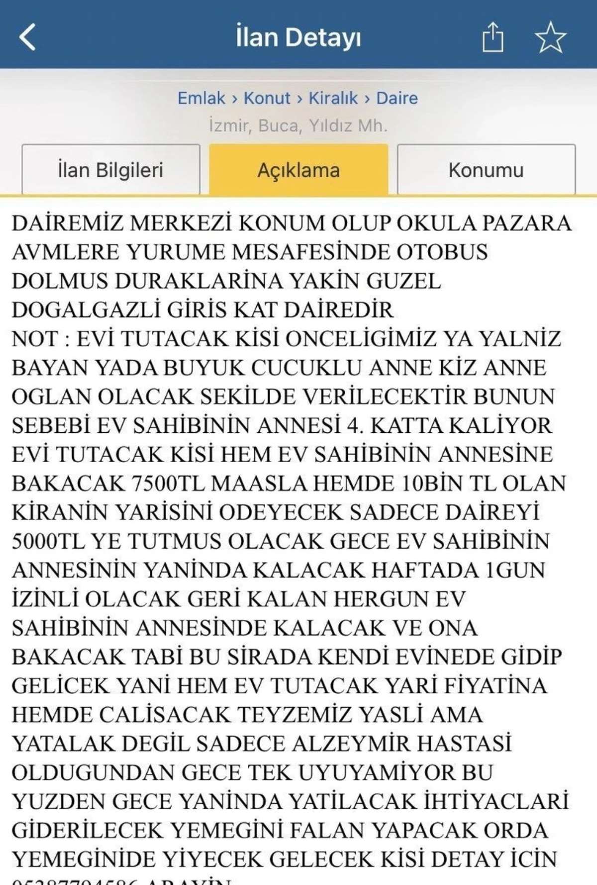 Ev sahipleri sınır tanımıyor. Kiracı değil köle arar oldular! Verilen ...