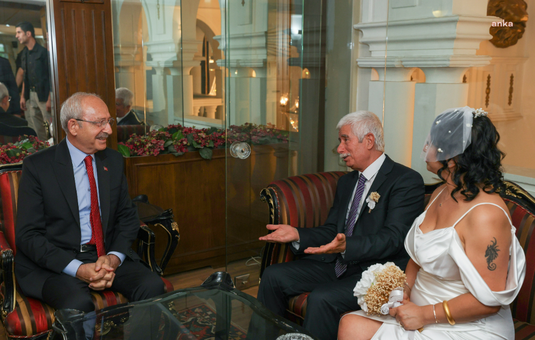 Semra Topçu ve Faruk Bildirici'nin mutlu günü! Kılıçdaroğlu şahitlik yaptı