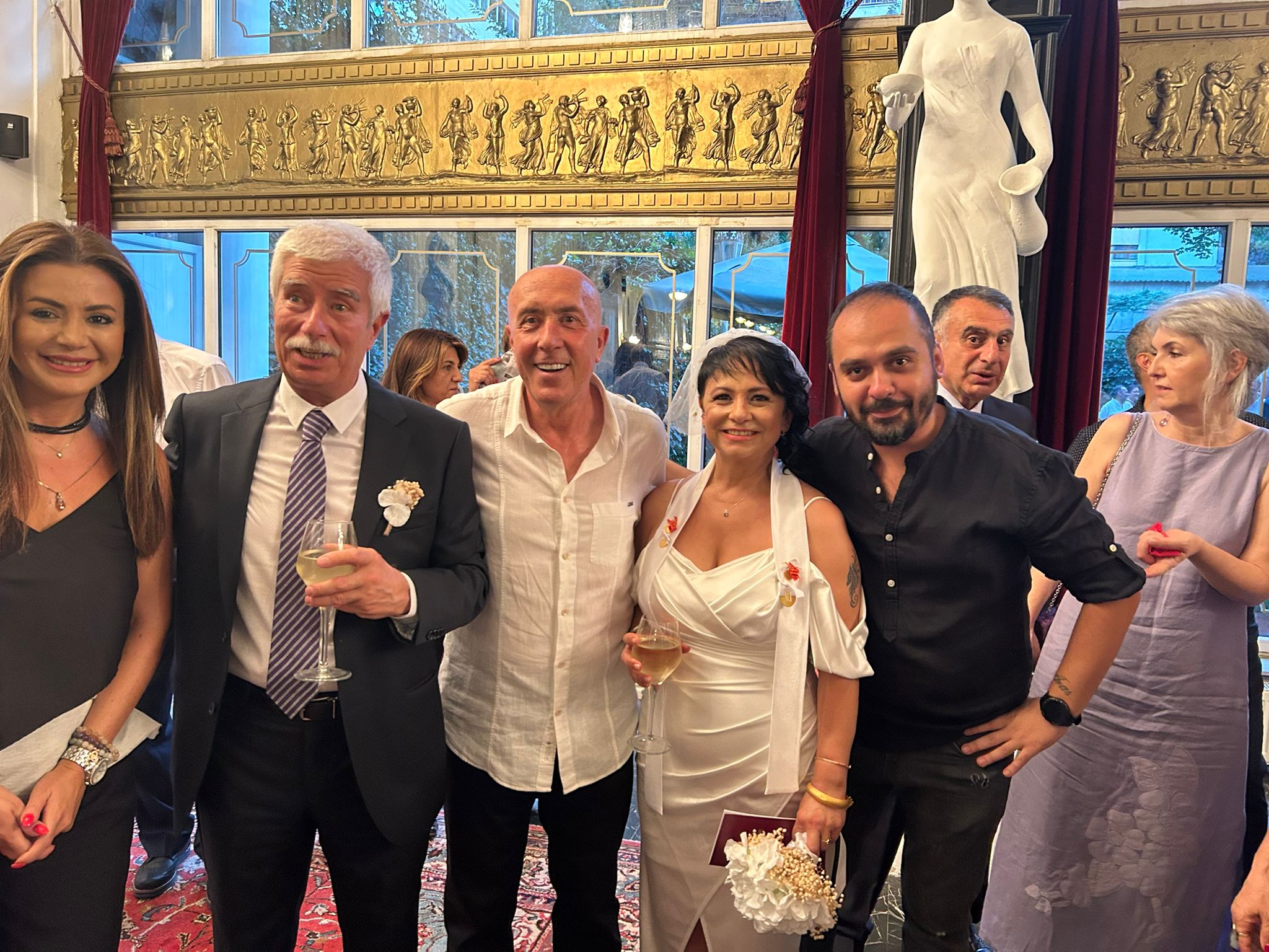 Semra Topçu ve Faruk Bildirici'nin mutlu günü! Kılıçdaroğlu şahitlik yaptı