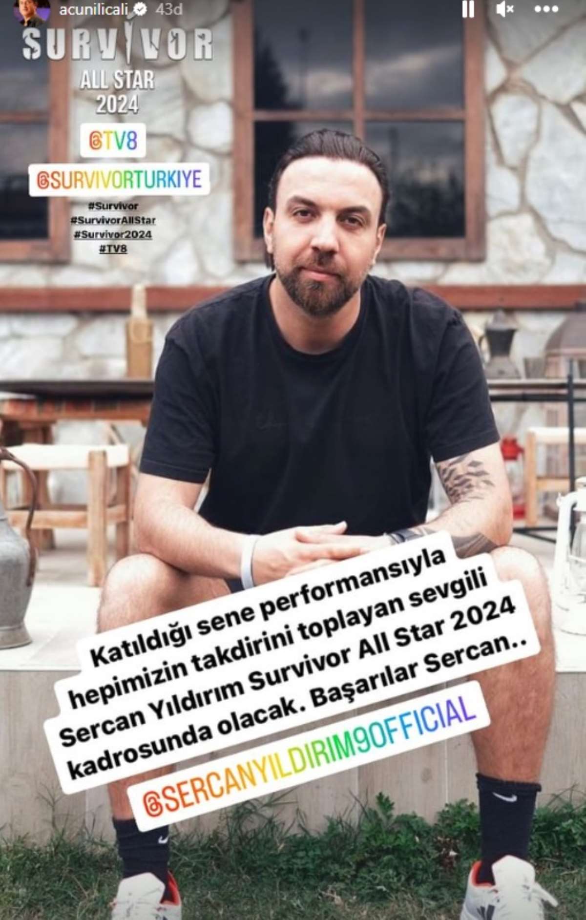 Acun Ilıcalı Survivor All Star 2024'ün 5'inci yarışmacısını duyurdu